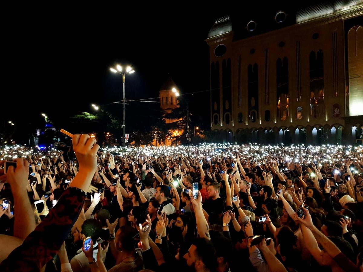 Protest, polarization in ex-Soviet Georgia – CounterVortex